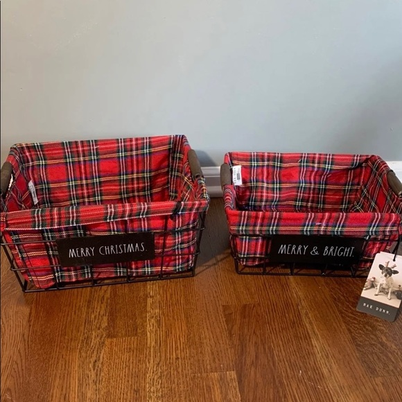 Rae Dunn | Holiday | Rae Dunn Nesting Baskets Set Of 2 | Poshmark
